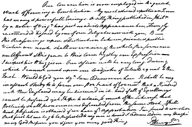 The Works of John Adams, vol. 4 (Novanglus, Thoughts on Government ...